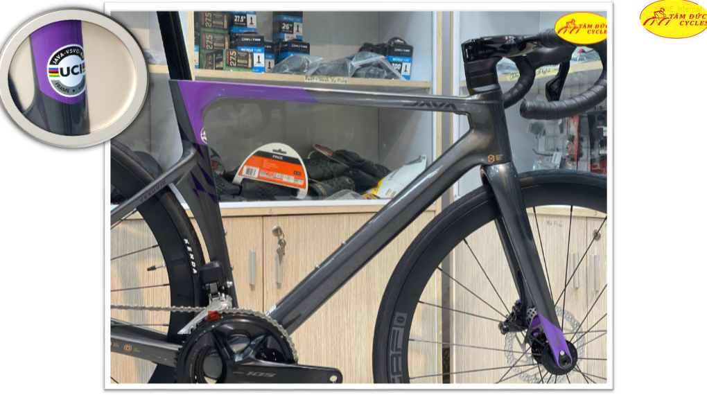 Xe đạp đua Java Vesuvio R7170 Di2